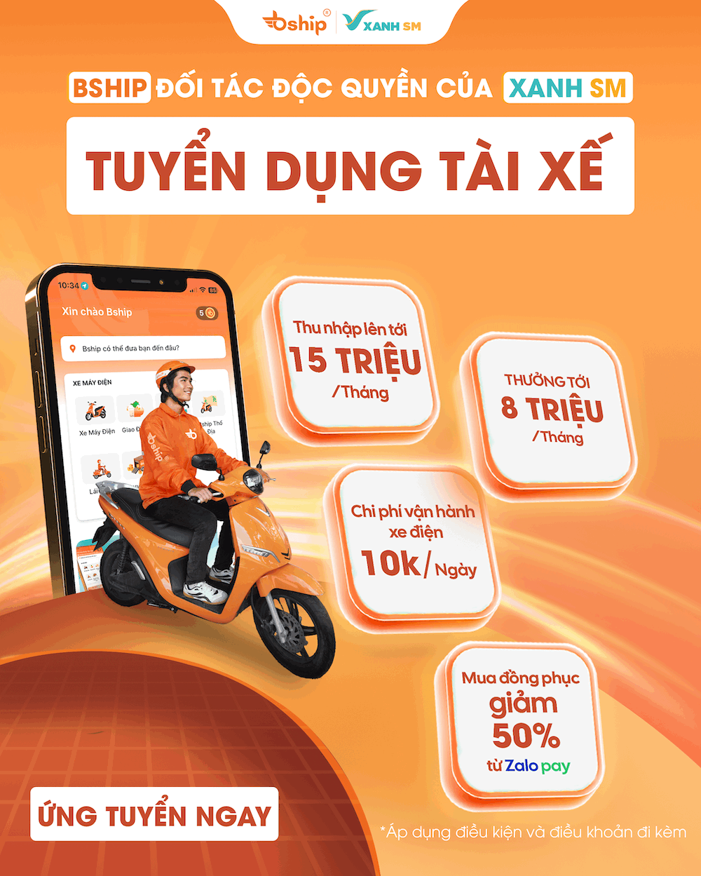 BShip - Tuyển dụng tài xế
